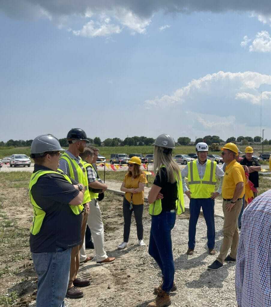 Steel Topping Ceremony at New SEP Middle School | Southeast Polk (SEP) CSD